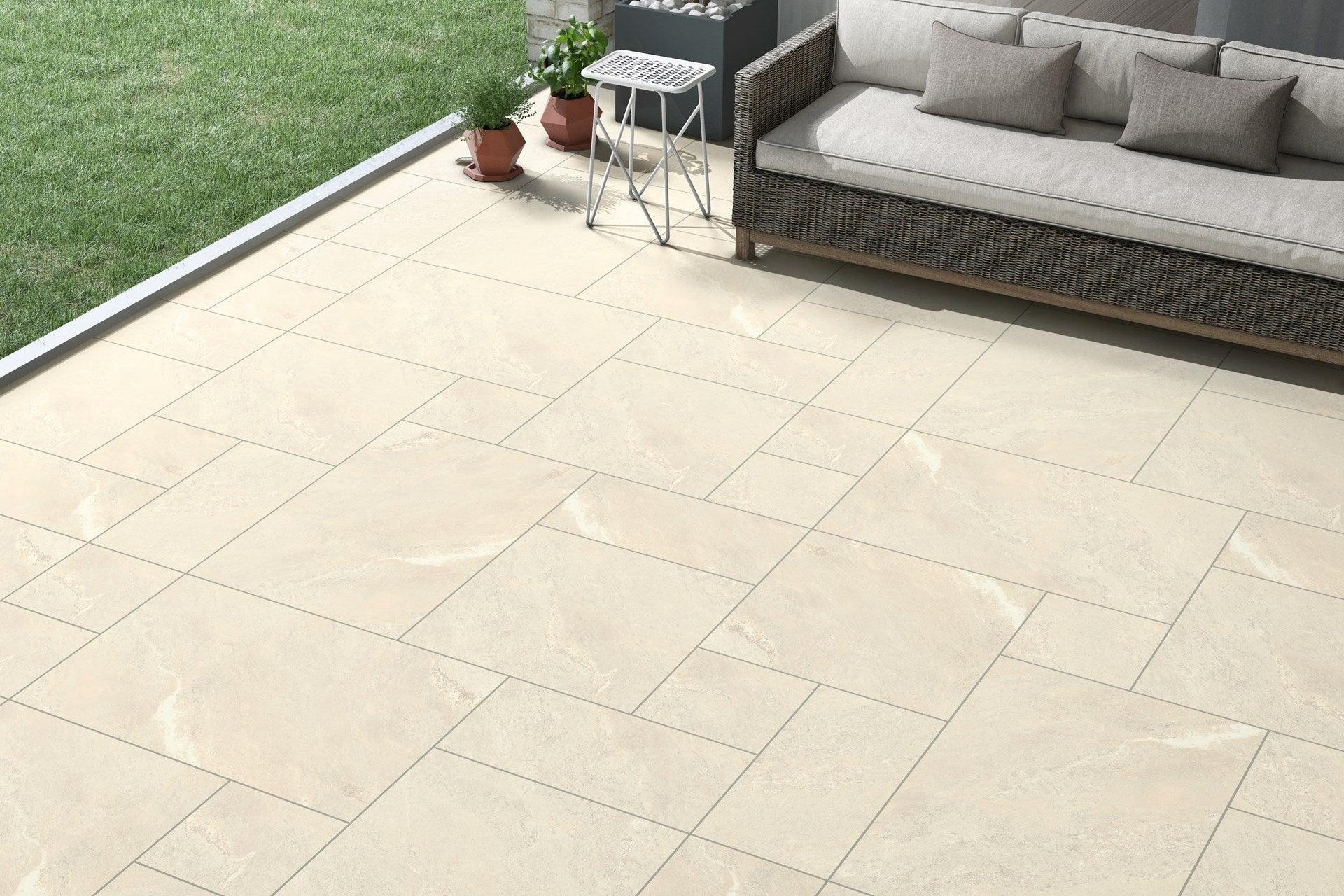 Beige Porcelain Pavers – Tiles Mate